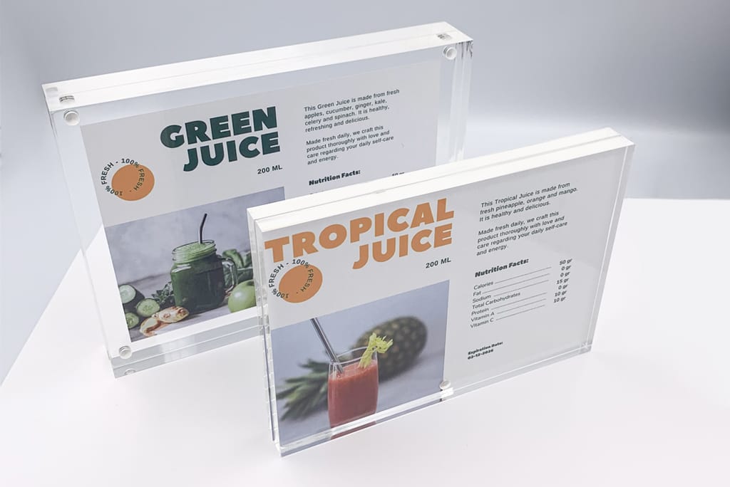 Acrylic Photo Blocks: Transform Your Business Signage with Style ...