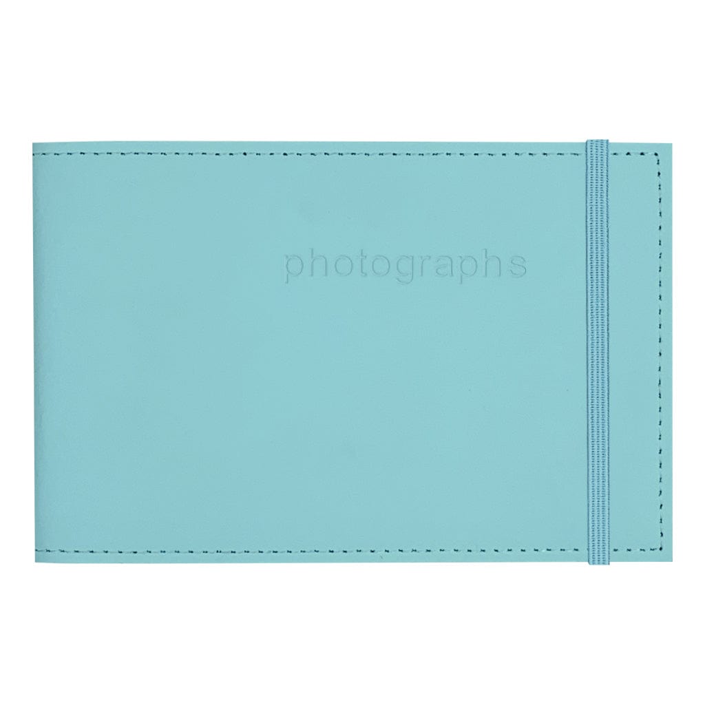 Photo Wallet | Blue Citi Leather | Pocket Brag Book