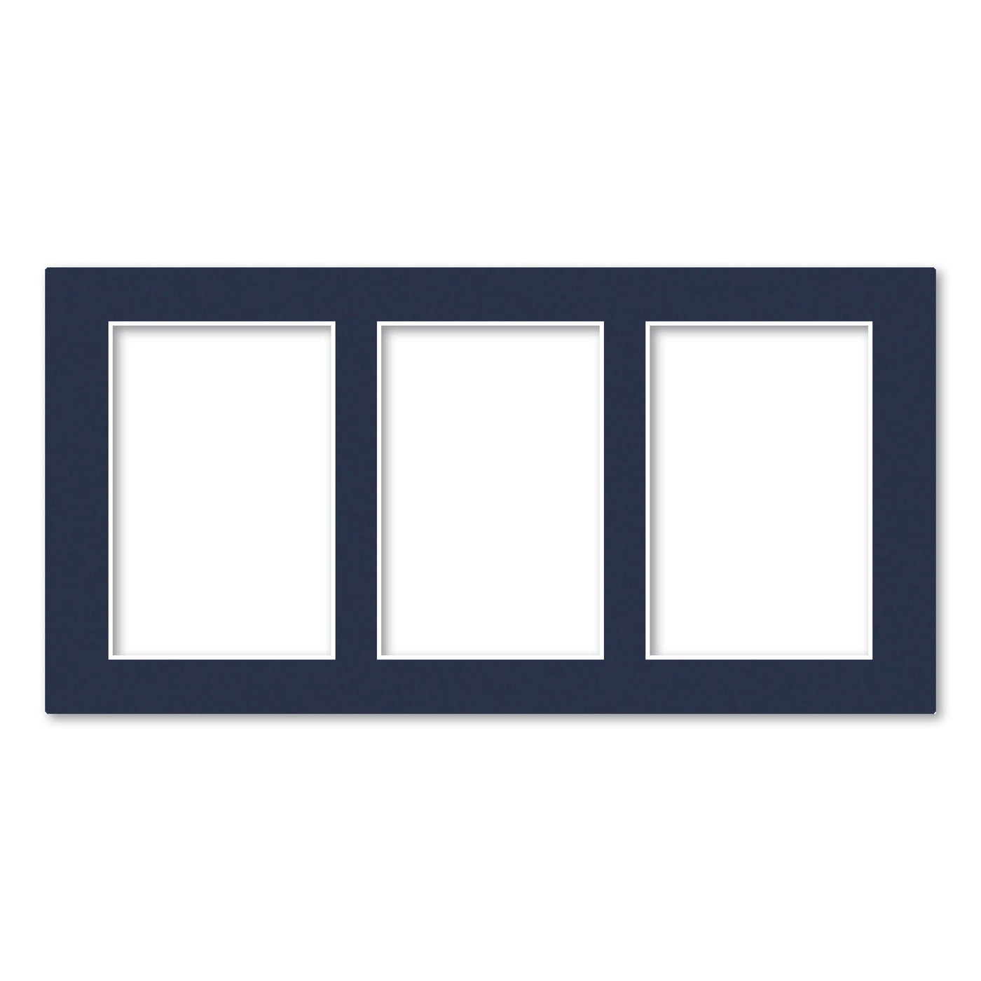 Cut-to-Size Prussian Blue Mat Board for Photo Frame